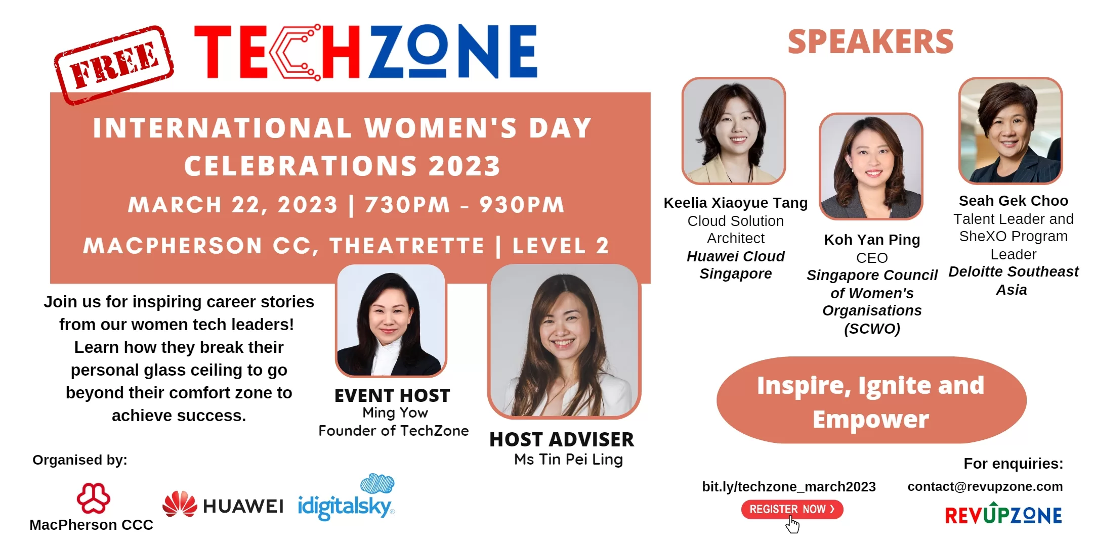 TechZone Event: International Women's Day 2023 - RevUpZone